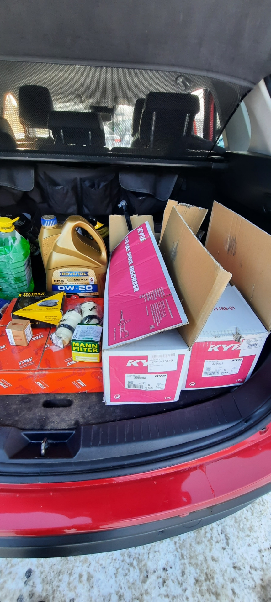 Небольшие вложения — Mazda CX-5 (1G), 2 л, 2014 года | плановое ТО | DRIVE2