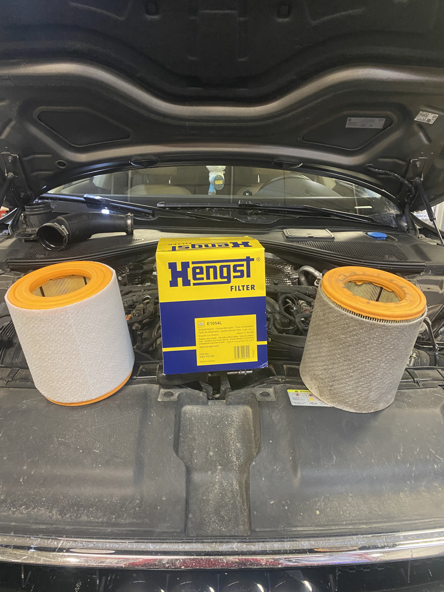 ТО замена масла и топливного фильтра — Audi A7 Sportback (1G), 3 л ...