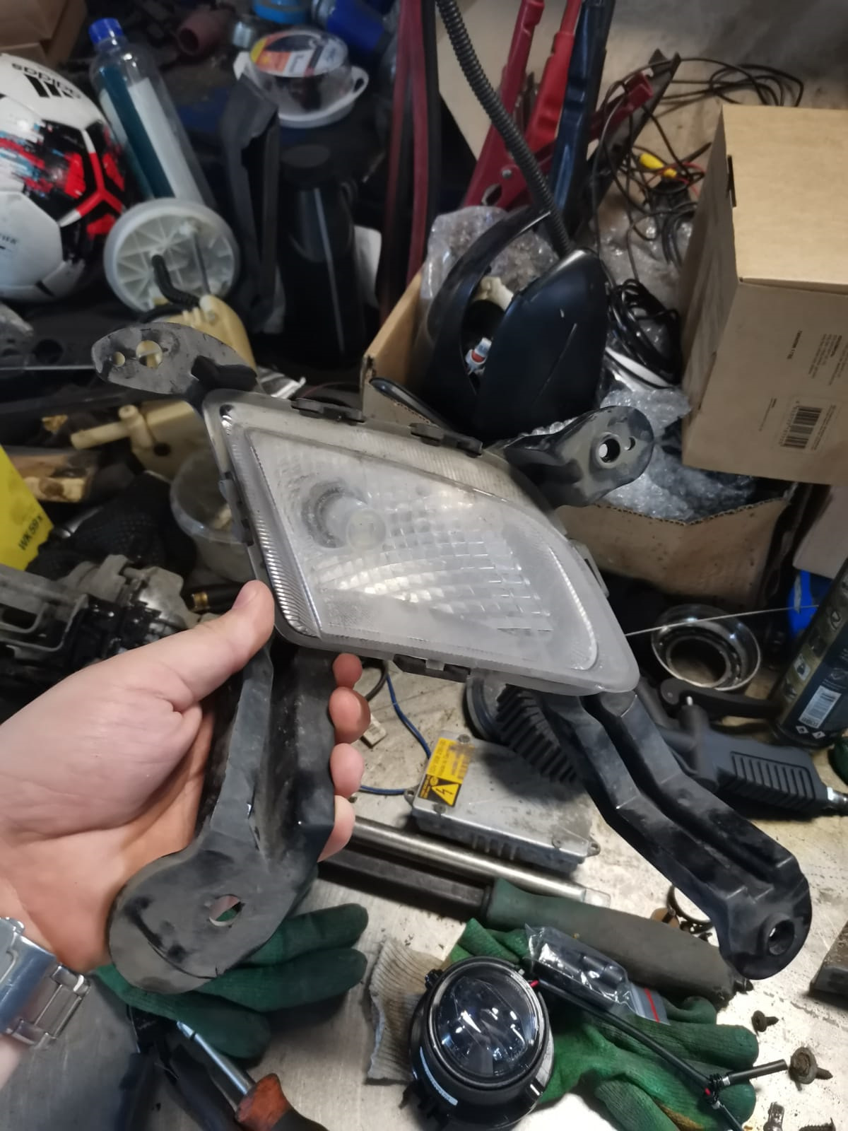 Замена ПТФок. — Hyundai Elantra (6G), 2 л, 2018 года | стайлинг | DRIVE2