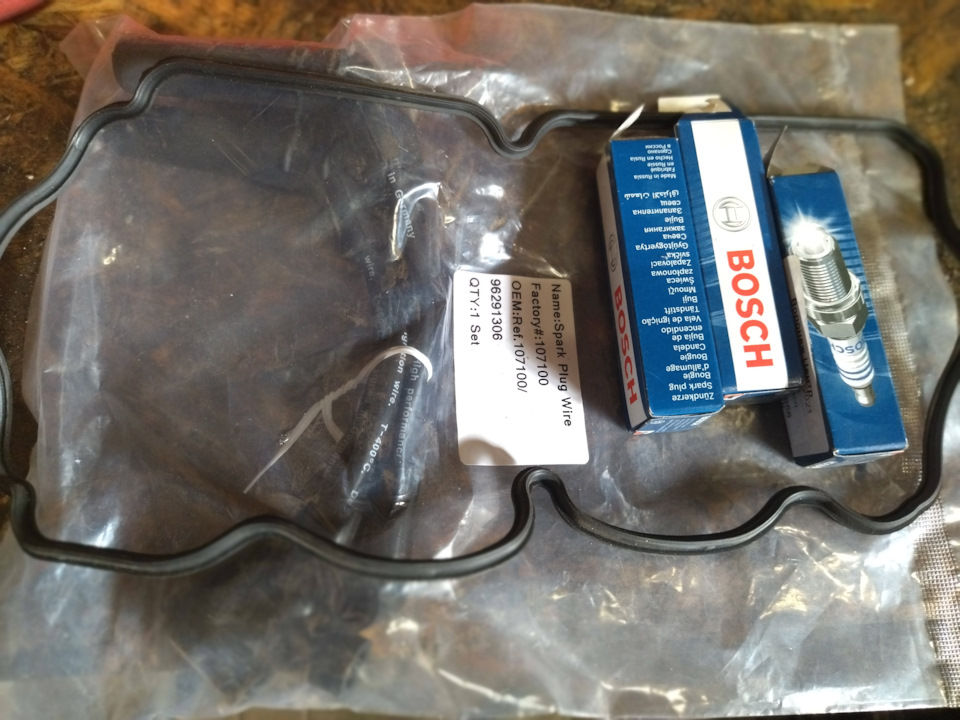 96291306 Комплект проводов высоковольтных GM | Запчасти на DRIVE2