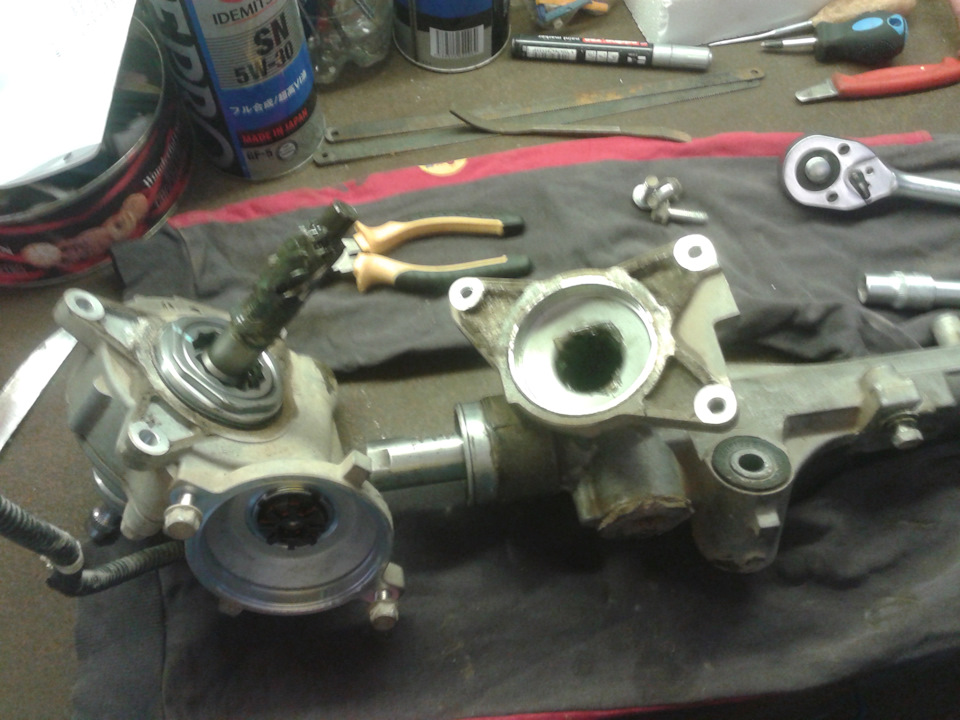 4410A022 Рулевая рейка без тяг электрическая Mitsubishi | Запчасти на ...