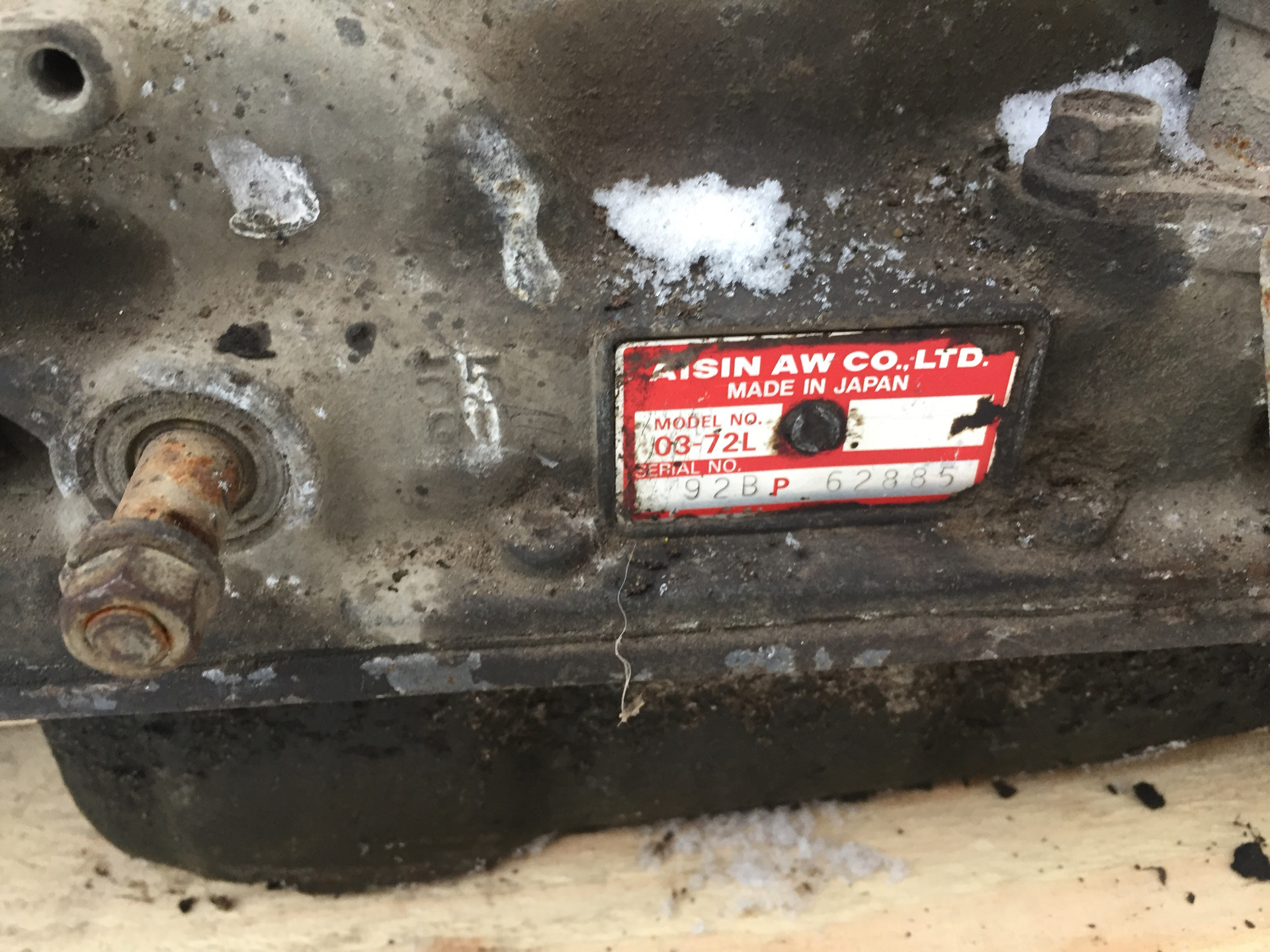 Акпп 03-72l +хвостовик — DRIVE2