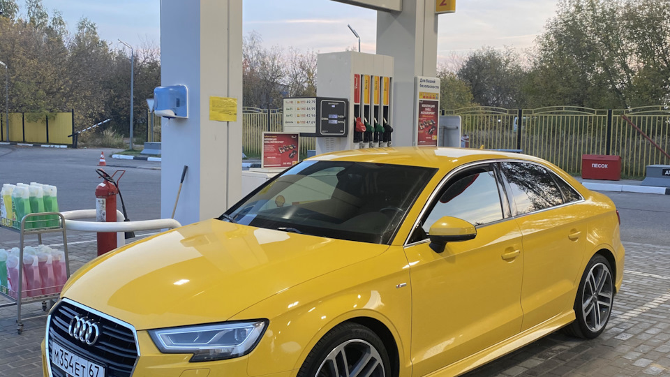 Audi A3 Sedan (8V) 1.4 бензиновый 2017 | Vegas Yellow на DRIVE2