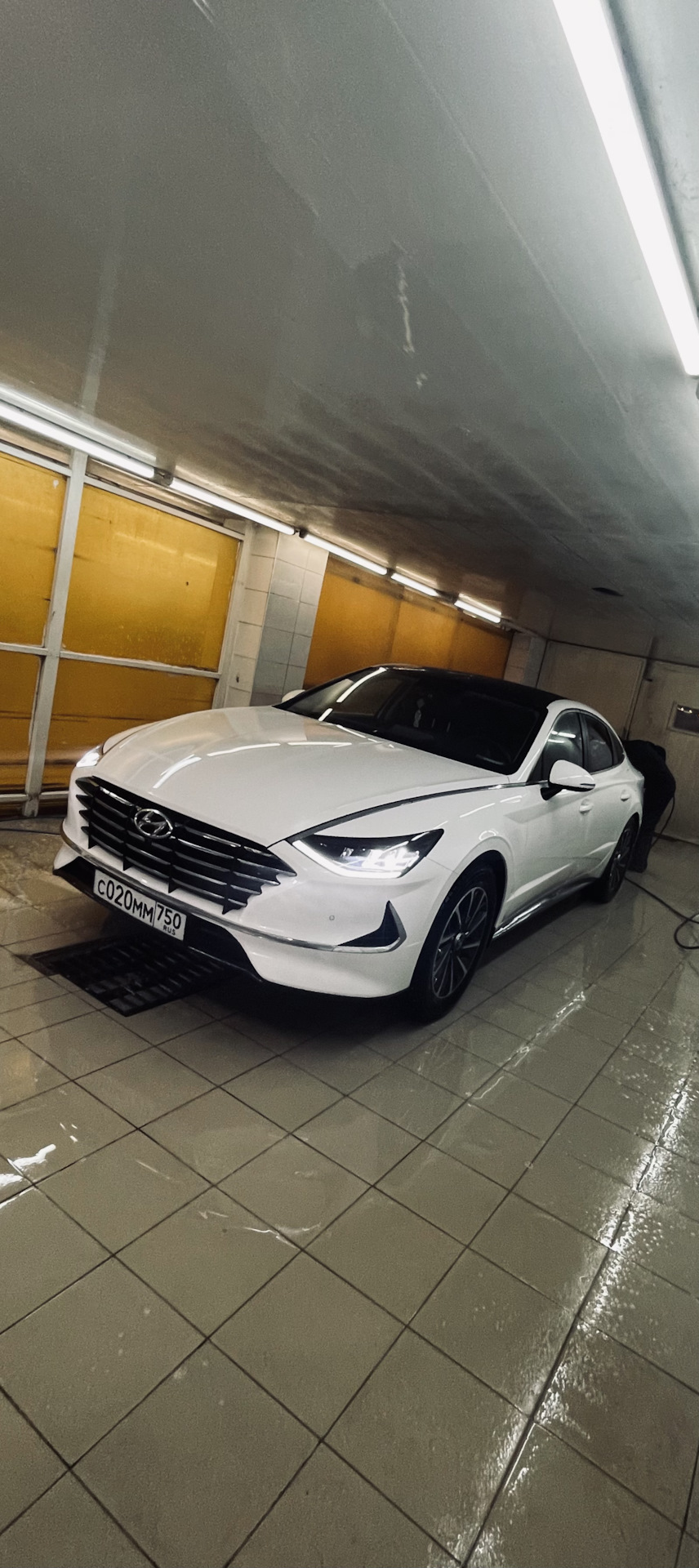 После хорошего мойка — Hyundai Sonata VIII (DN8), 2 л, 2020 года | мойка | DRIVE2