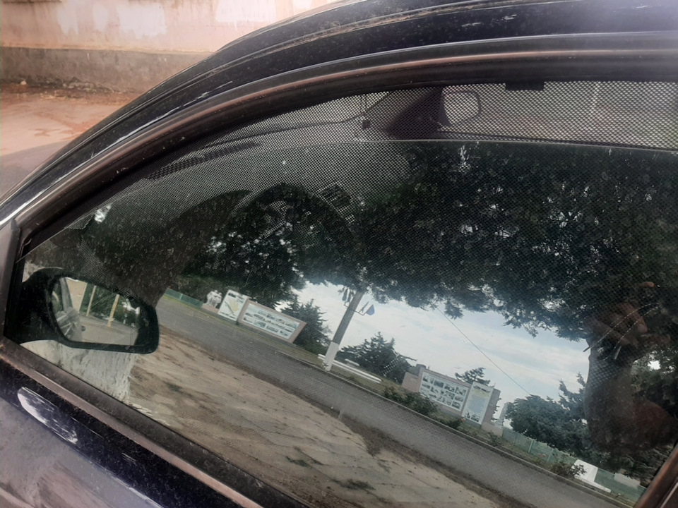 Каркасные шторки на магнитах — Ford Mondeo III, 1,8 л, 2005 года ...