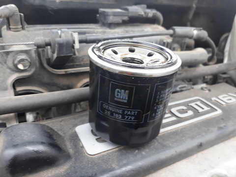 25183779 Фильтр масляный GM | Запчасти на DRIVE2