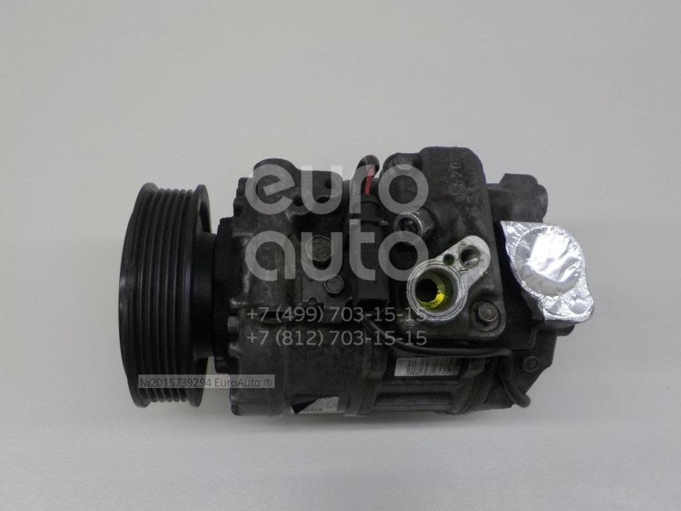 7L6820808 Компрессор кондиционера 4471502453 Audi Q7 2013 3.0 TD VAG ...