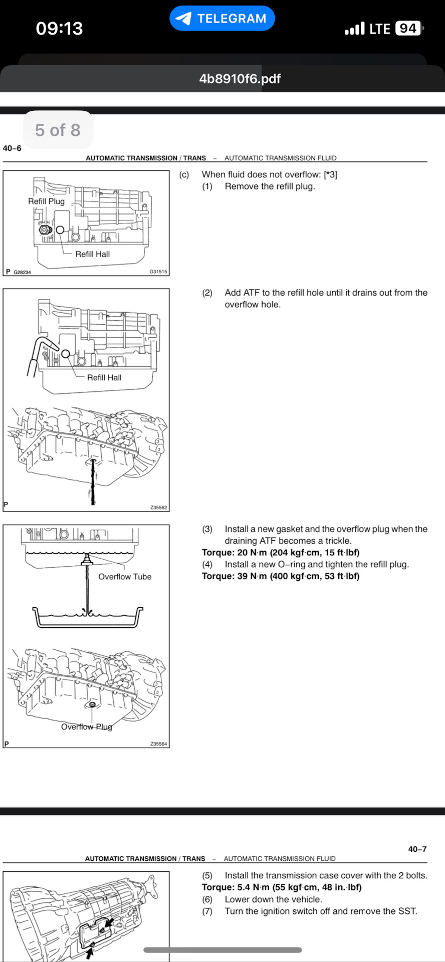 Гайд по демонтажу коробки, замена сальников маслонасоса акпп, заднего ...