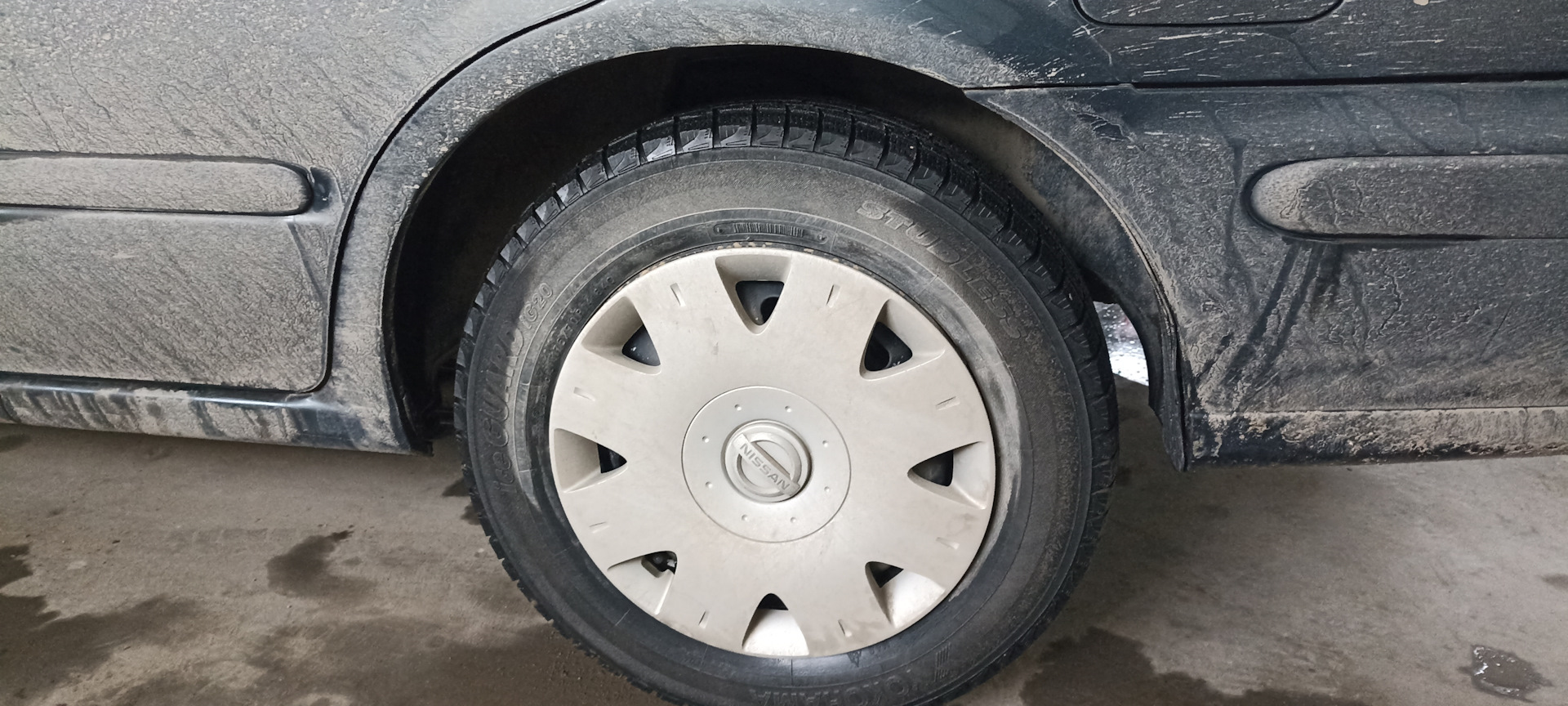 Замена задней пружины на Ниссан Санни — Nissan Sunny (B15), 1,5 л ...