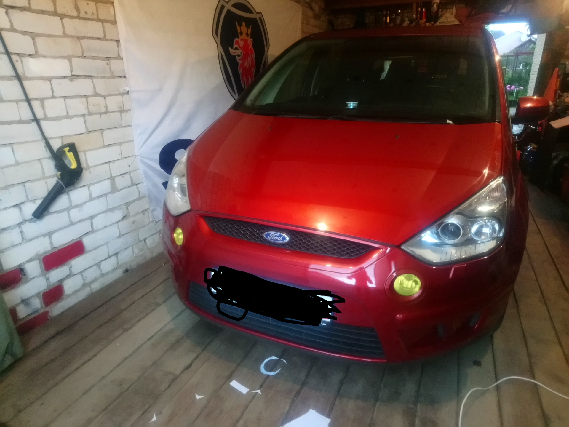 50. Желтые ПТФ — Ford S-Max (1G), 2 л, 2008 года | своими руками | DRIVE2