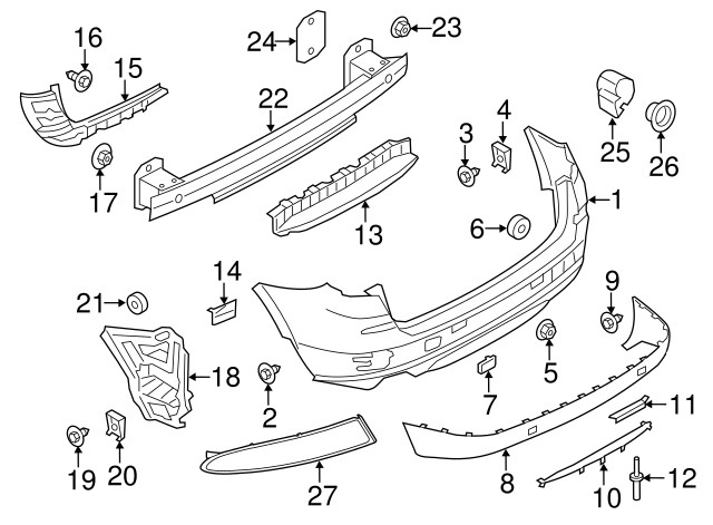 63257352210 Отражатель П BMW | Запчасти на DRIVE2