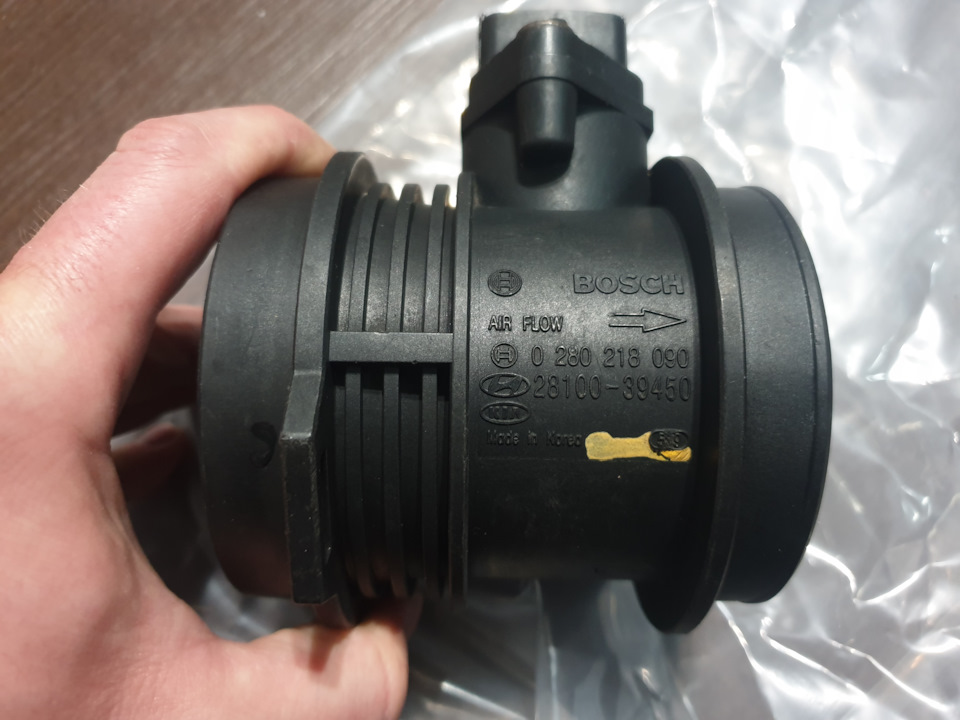 0280218090 Датчик массового расхода воздуха BOSCH | Запчасти на DRIVE2