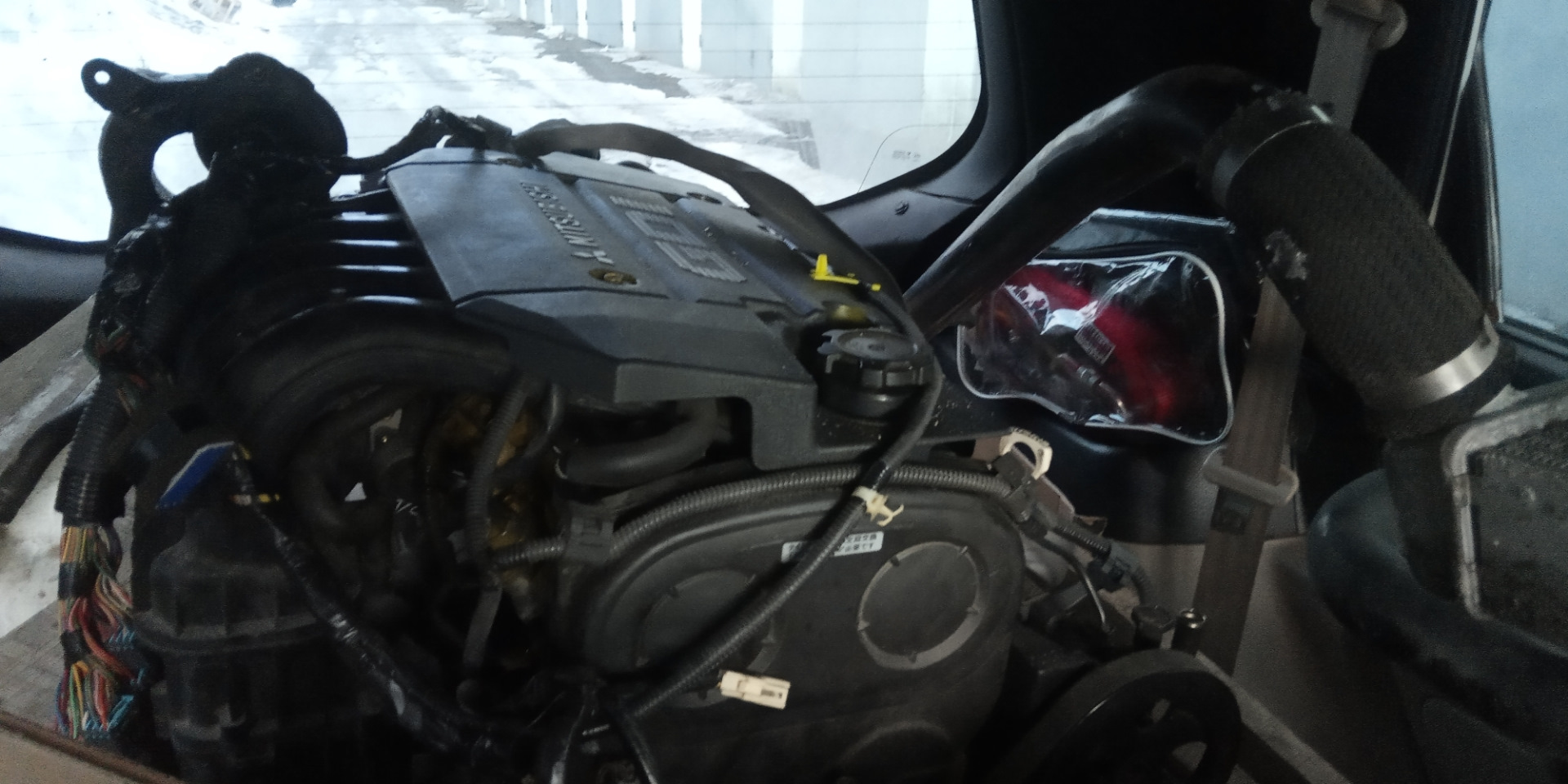 +Турбо табуретка, Свап 4G15 GDI в 4G93T GDI, начало. — Mitsubishi Dingo ...