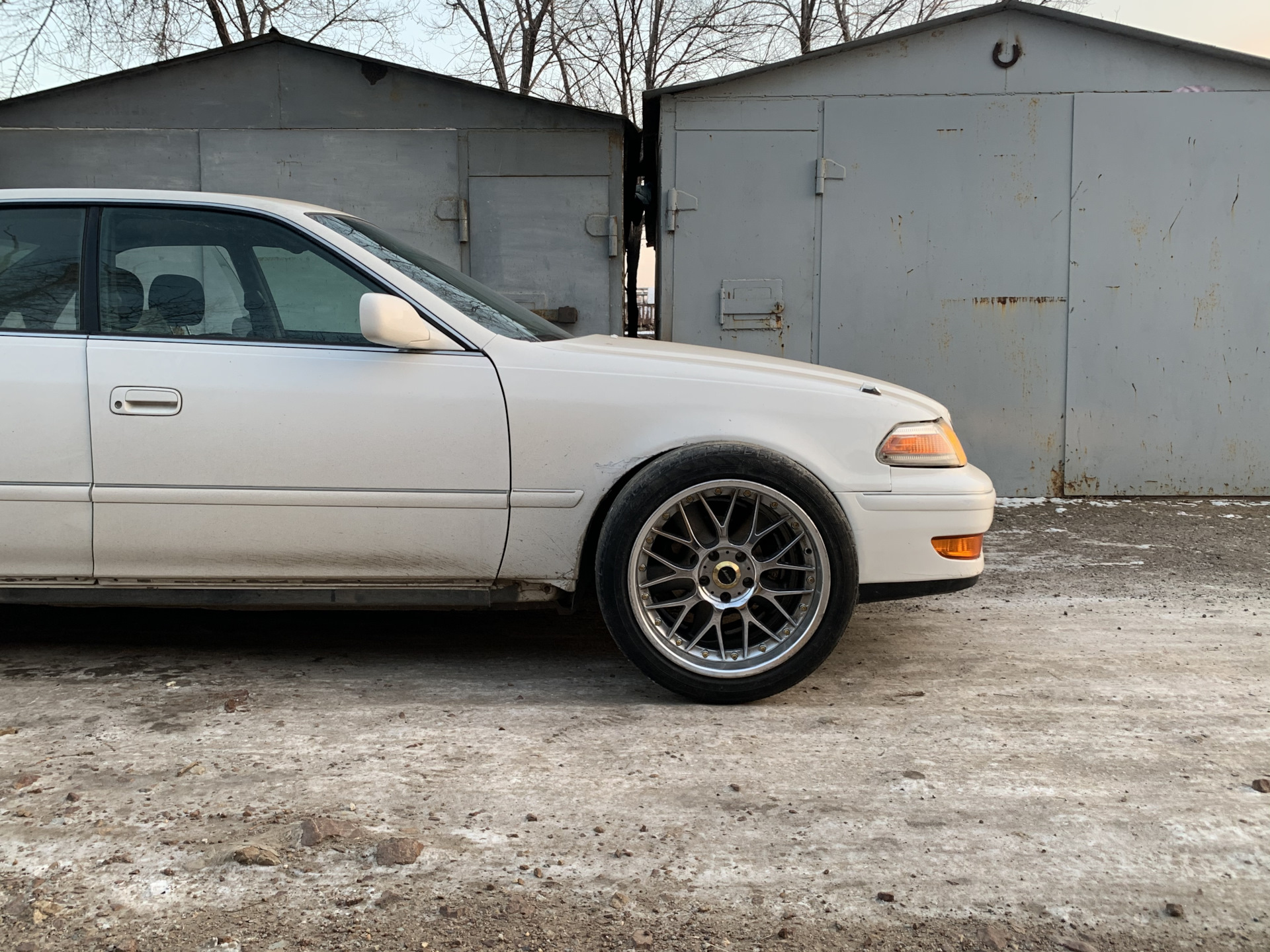 Weds Kranze ERM — Toyota Mark II (100), 2,5 л, 1997 года | колёсные ...