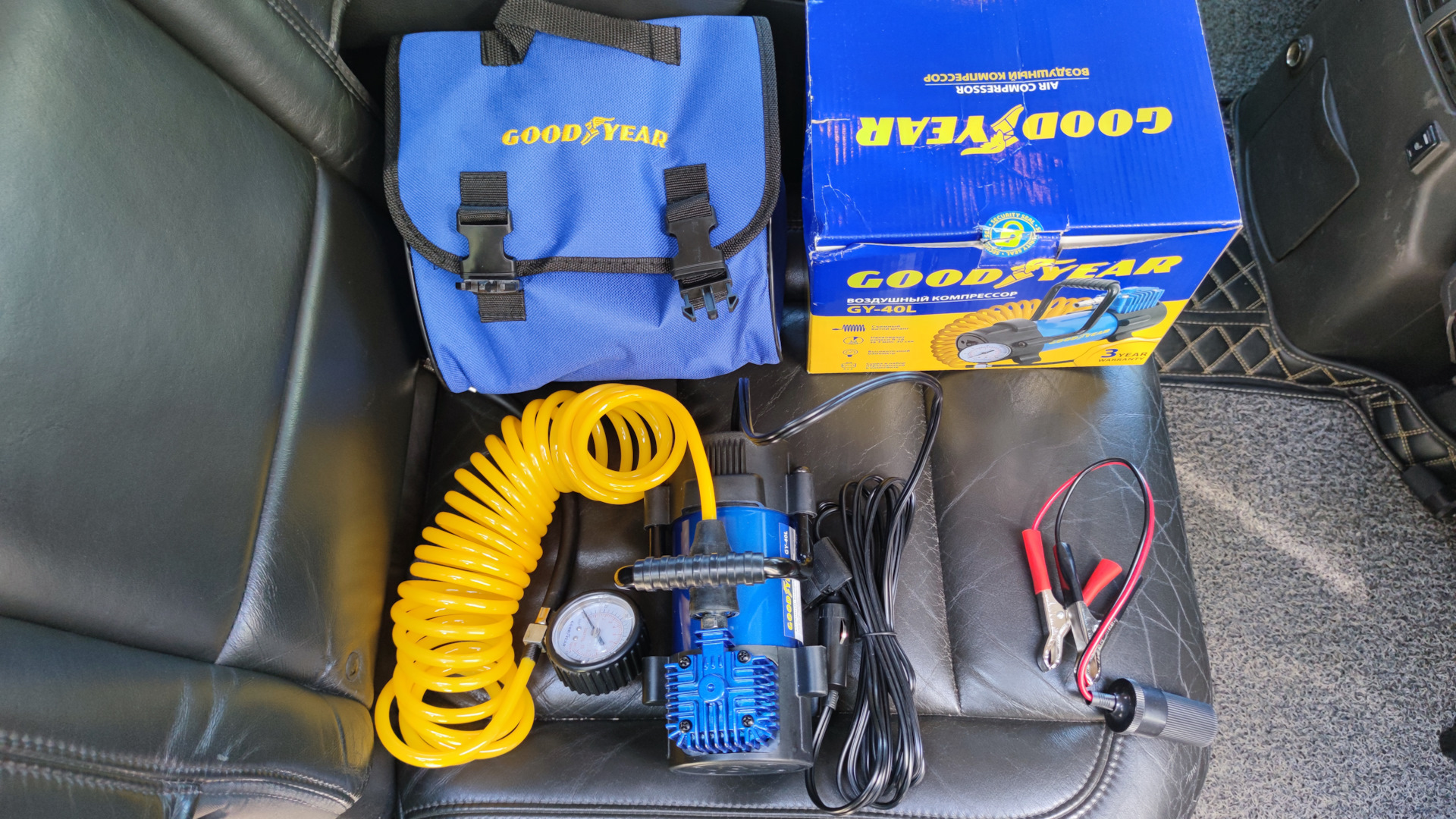 Компрессор GOODYEAR — GY-40L — Цвет настроения синий! — Infiniti QX56 ...