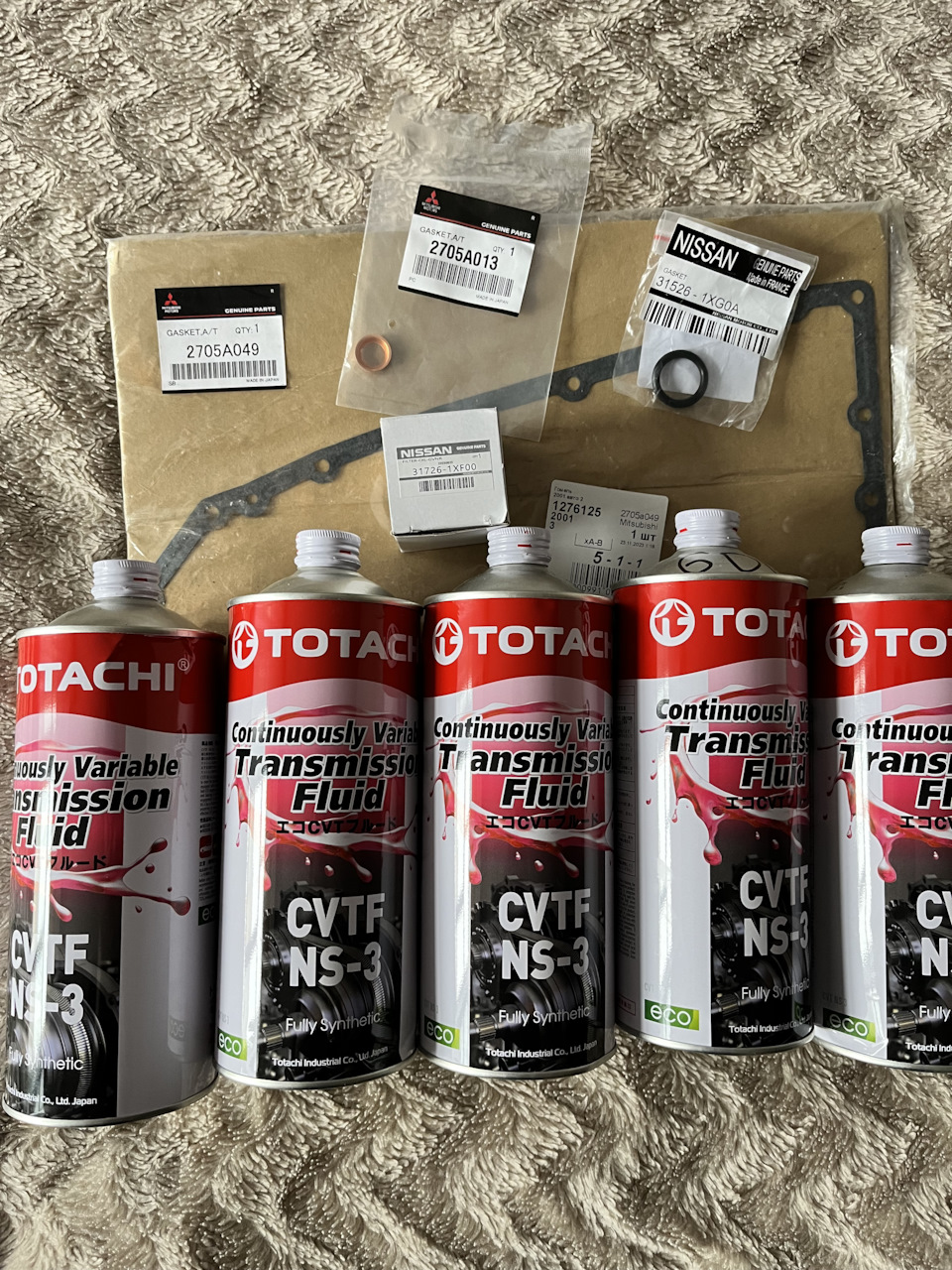 Замена масла вариатора FICJC👀. — Mitsubishi ASX, 2 л, 2017 года ...