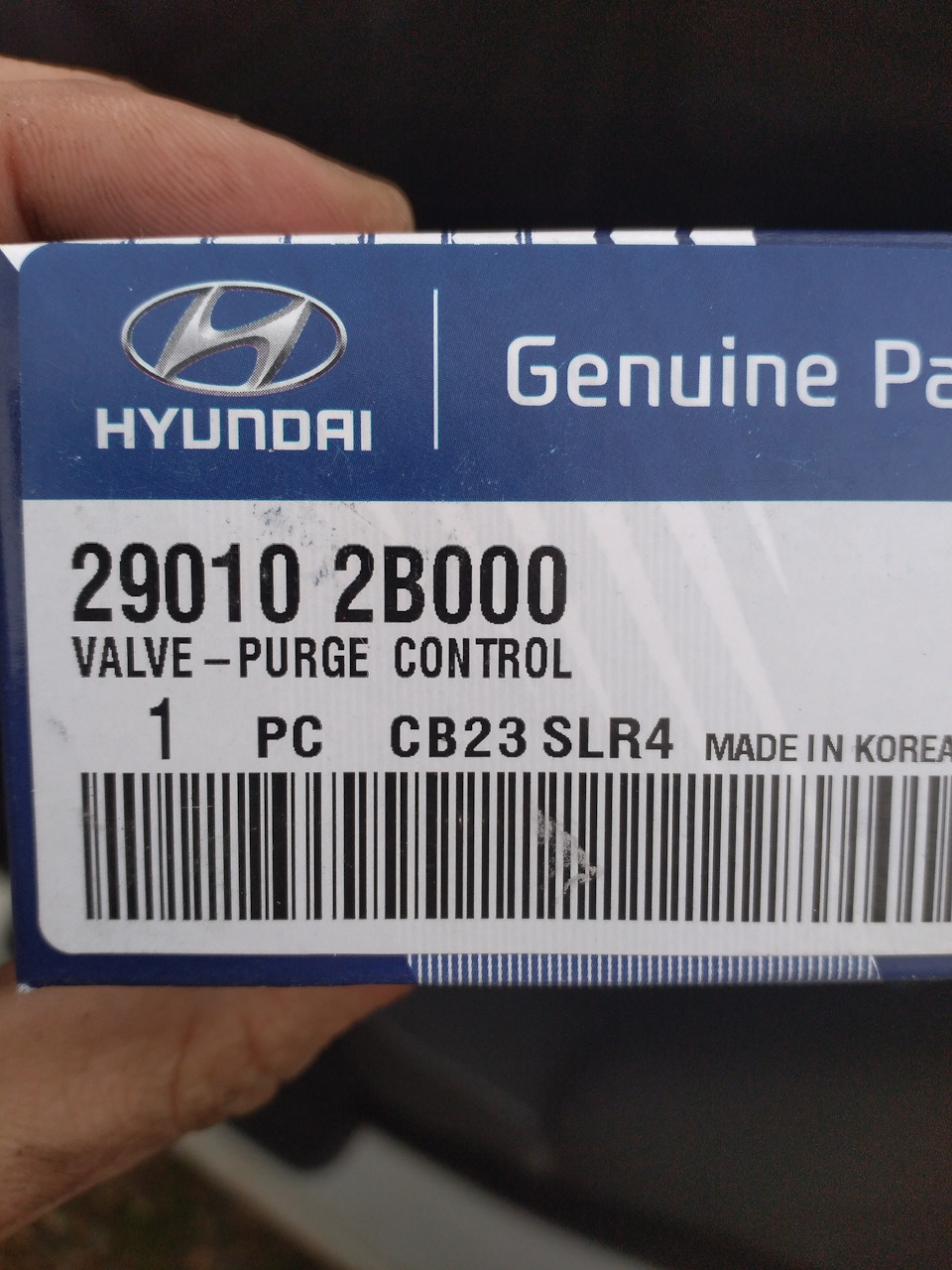 290102B000 Клапан контроля системы наддува KIA HYUNDAI | Запчасти на DRIVE2