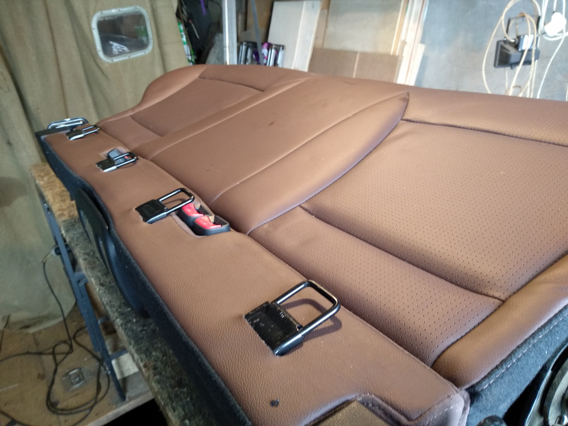 Изофиксы в диван. Новый вариант исполнения. Усиленные. — Hyundai Grand ...