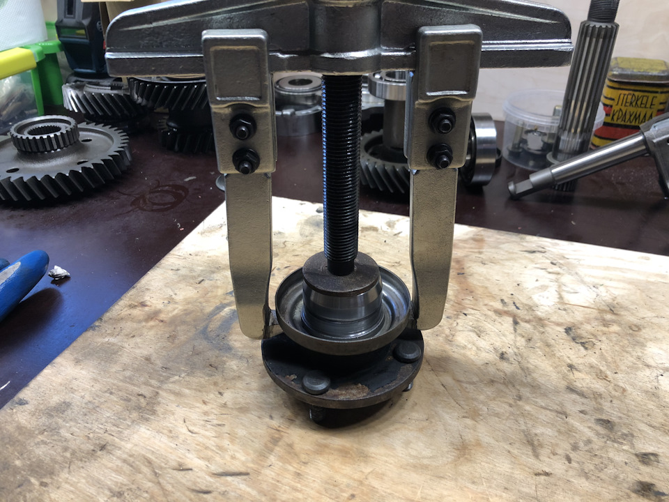 Ремонт раздаточной коробки KZJ78: разборка и диагностика, часть III ...