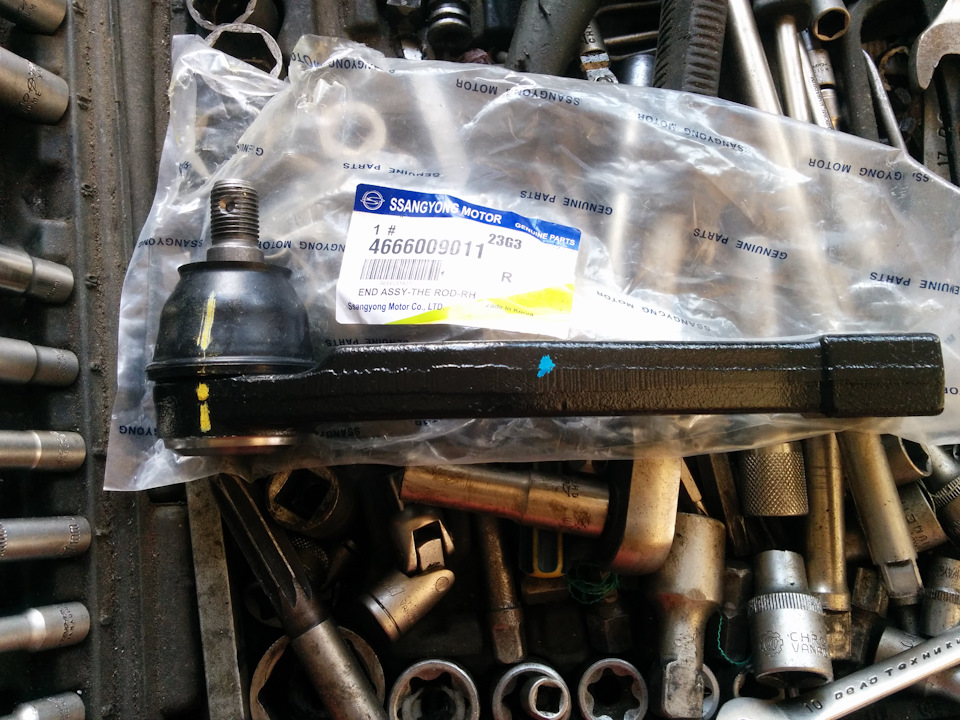 4666009011 Наконечник рулевой тяги SSANG YONG | Запчасти на DRIVE2