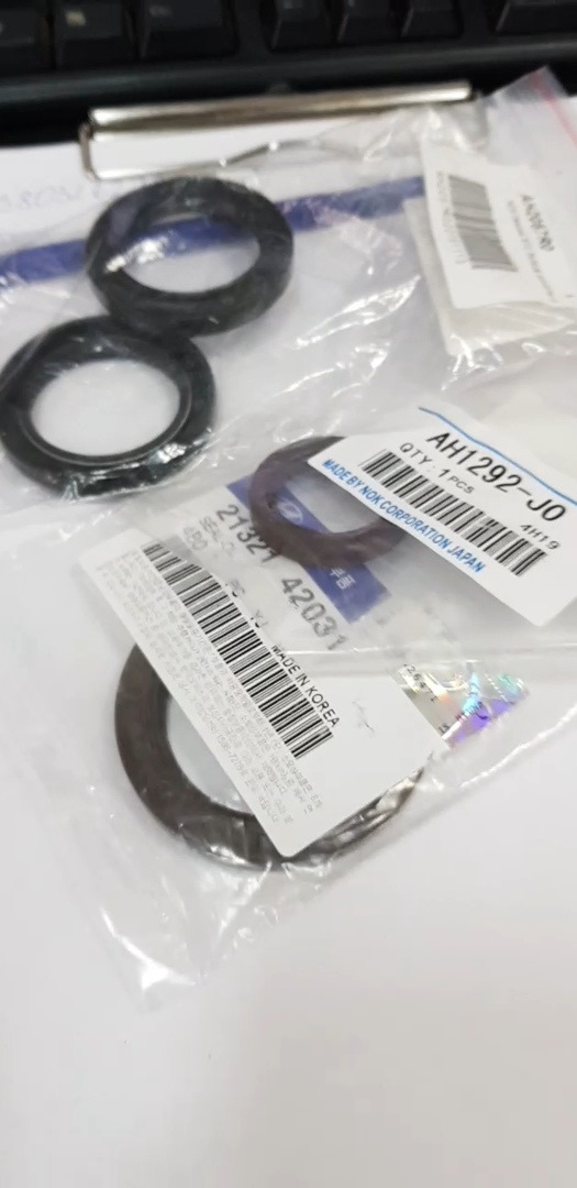 2132142031 Уплотнительное кольцо масляного насоса KIA HYUNDAI ...