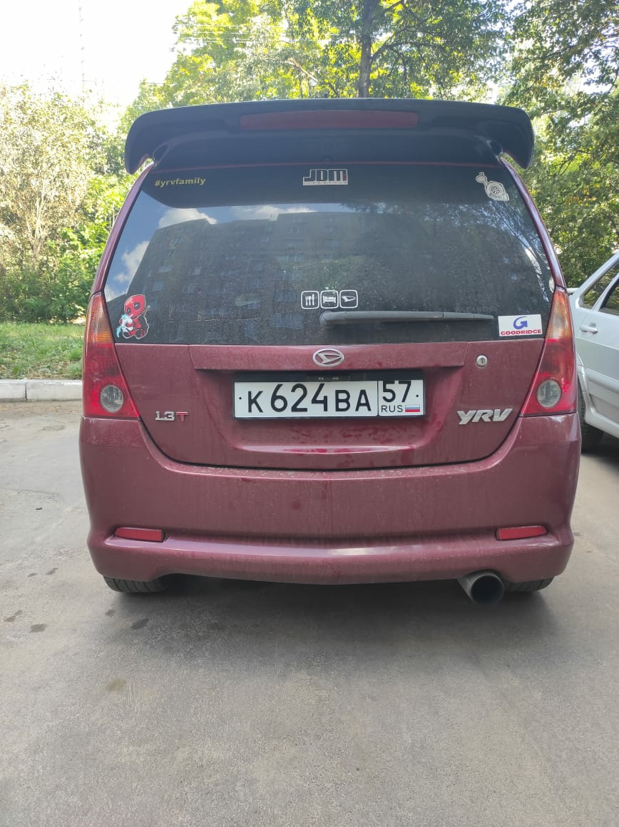 Новый владелец — Daihatsu Yrv, 1,3 л, 2001 года | продажа машины | DRIVE2