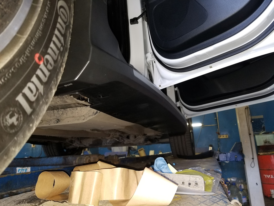 ⑨ Пороги MВ Style — KIA Sportage (4G), 2 л, 2018 года | стайлинг | DRIVE2