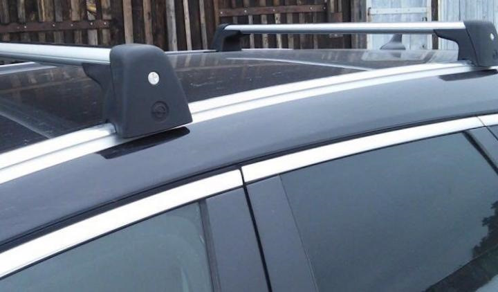 Thule Wingbar EDGE 9591 + Thule ProRide 591 — Opel Astra J, 1,7 л, 2012 ...