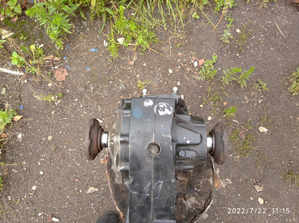 Задний редуктор AXZ v8 ревизия — Audi A6 (C4), 2,5 л, 1996 года ...