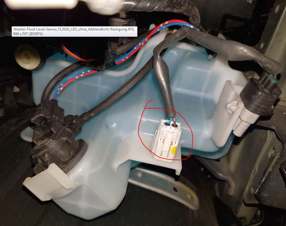 Waschwasser-Sensor und großen Waschwasser-Tank verbaut — Mazda CX-5 (1G ...