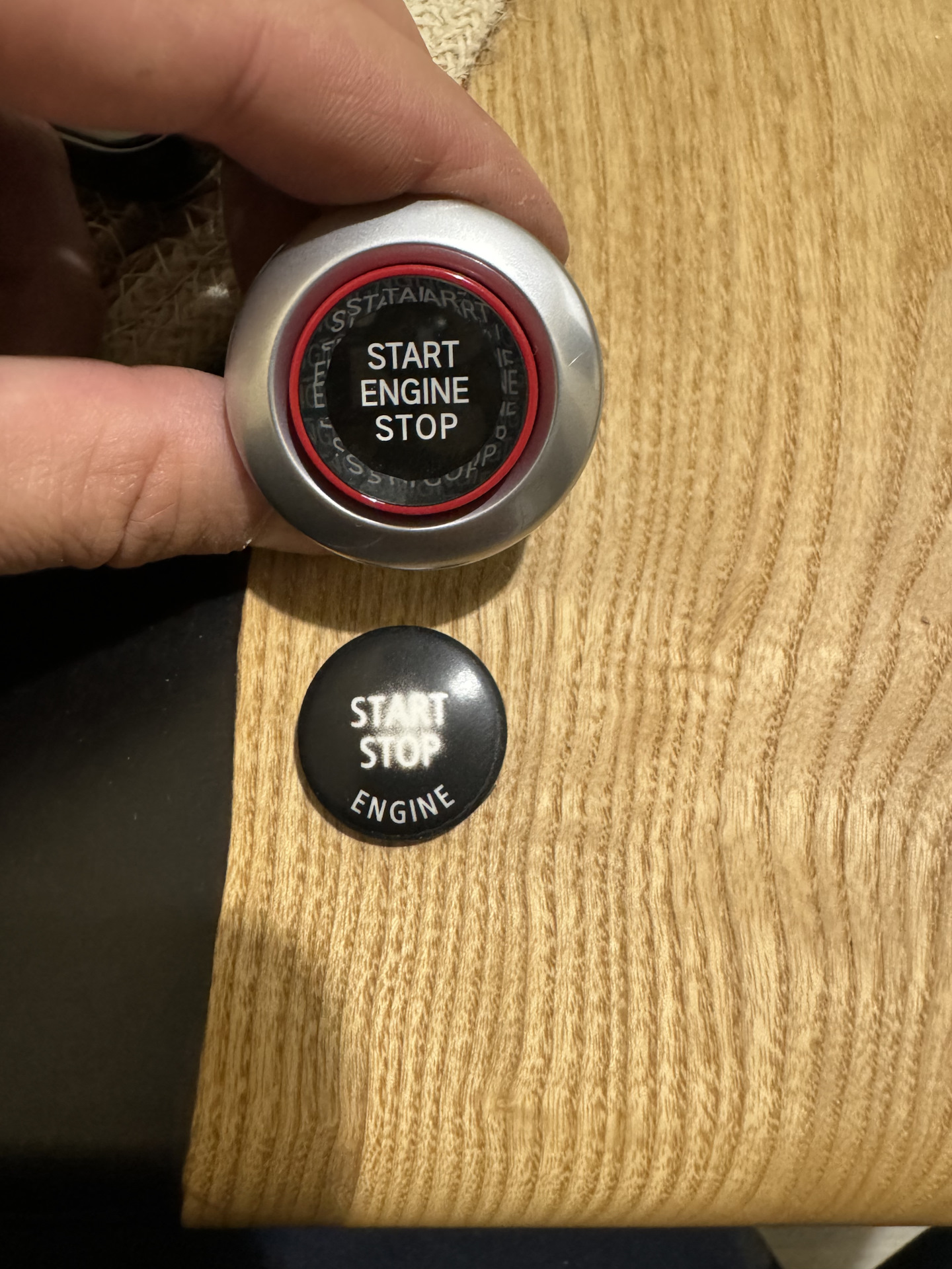 Немного подлечил кнопку START-STOP. — BMW 3 series Touring (E91), 2 л, 2006 года | тюнинг | DRIVE2