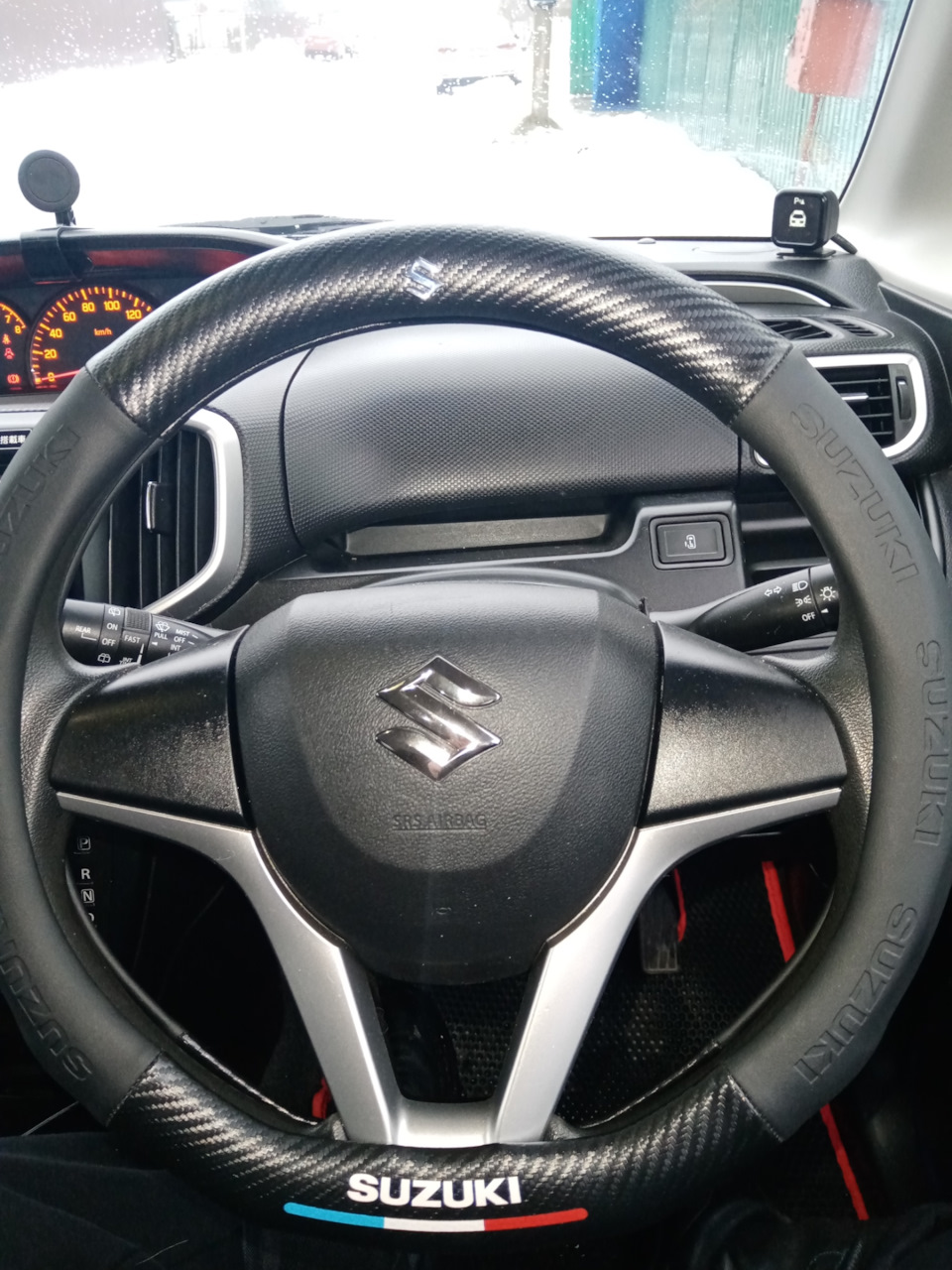 Оплётка на руль — Suzuki Solio (3G), 1,2 л, 2018 года | аксессуары | DRIVE2