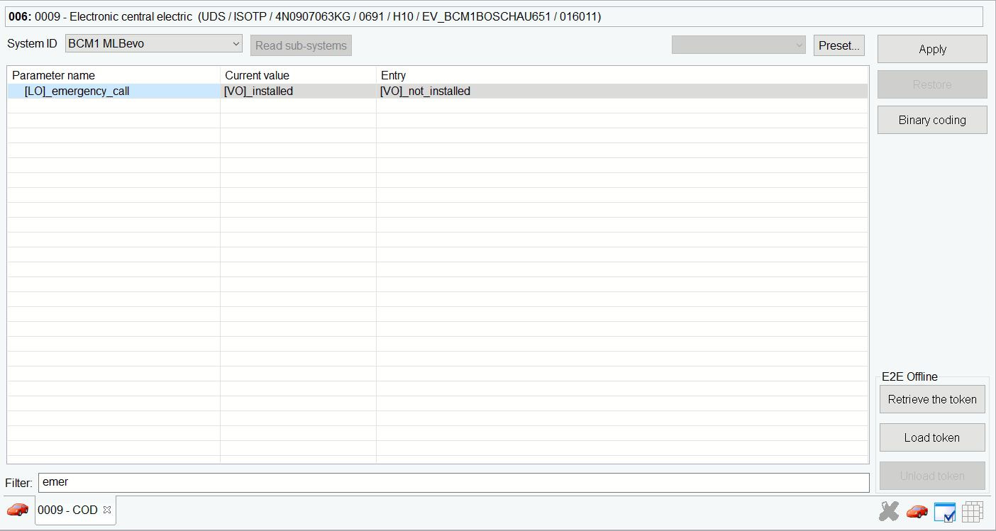 Отключение SOS emergency call Audi MIB2 MHI2/MHI2Q/MH2p — DRIVE2