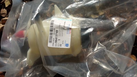 96413748 Бачок гидроусилителя / Chevrolet Aveo 03~ GM | Запчасти на DRIVE2