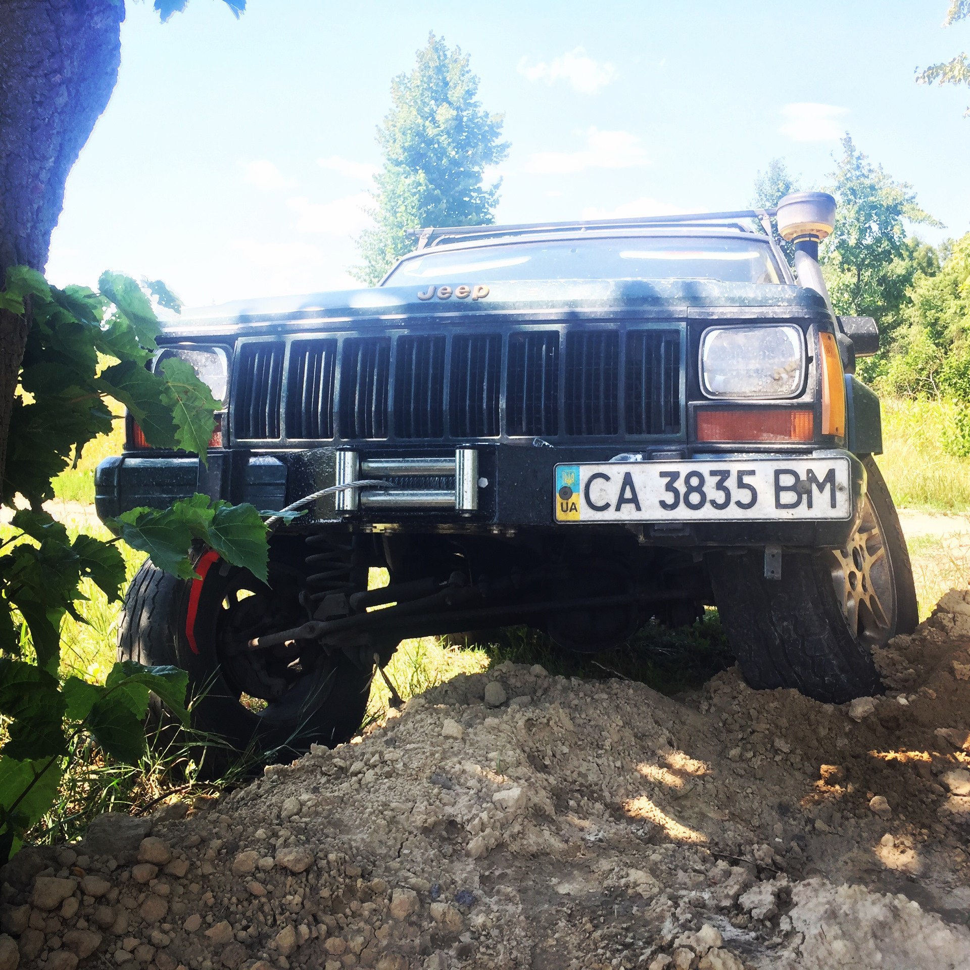 Памятка 277000 миль — Jeep Cherokee (XJ), 4 л, 1993 года | плановое ТО ...