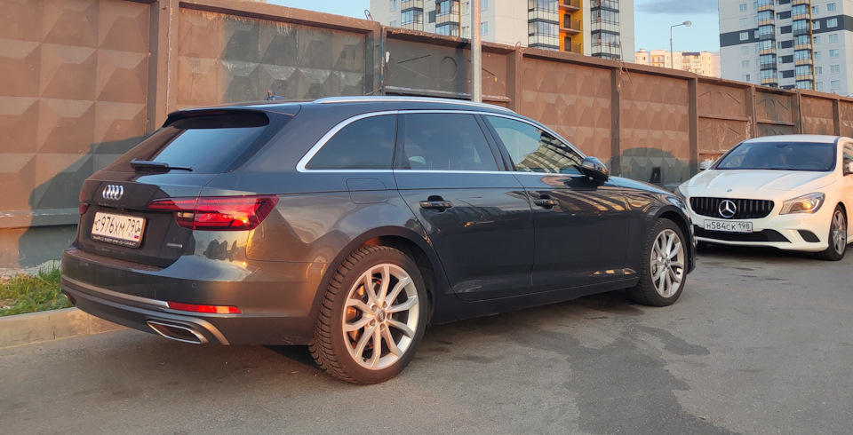 Бархатные тяги — Audi A4 Avant (B9), 2 л, 2018 года | колёсные диски | DRIVE2