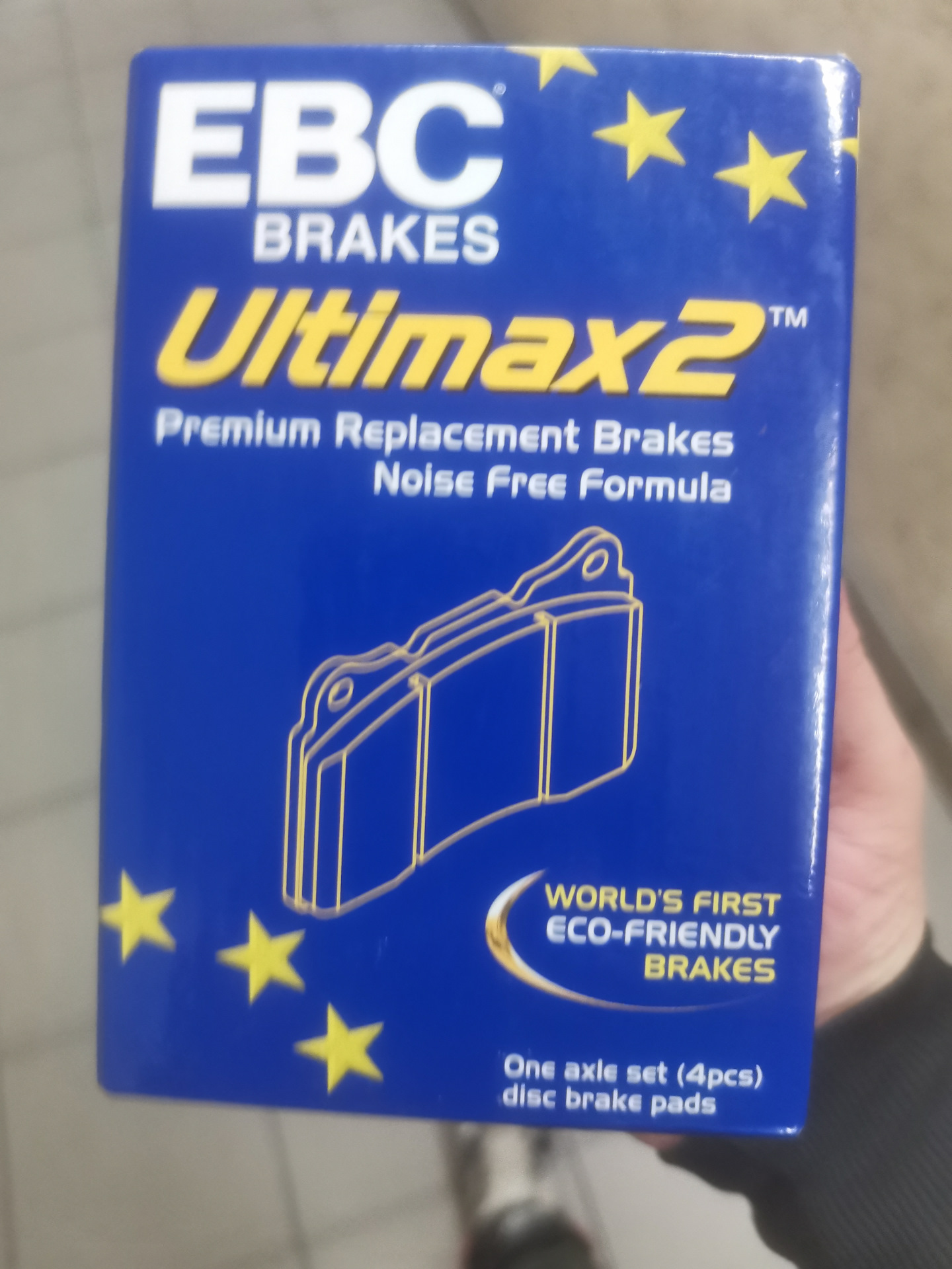 Задние колодки EBC — Volkswagen Golf R Mk7, 2 л, 2014 года | расходники ...