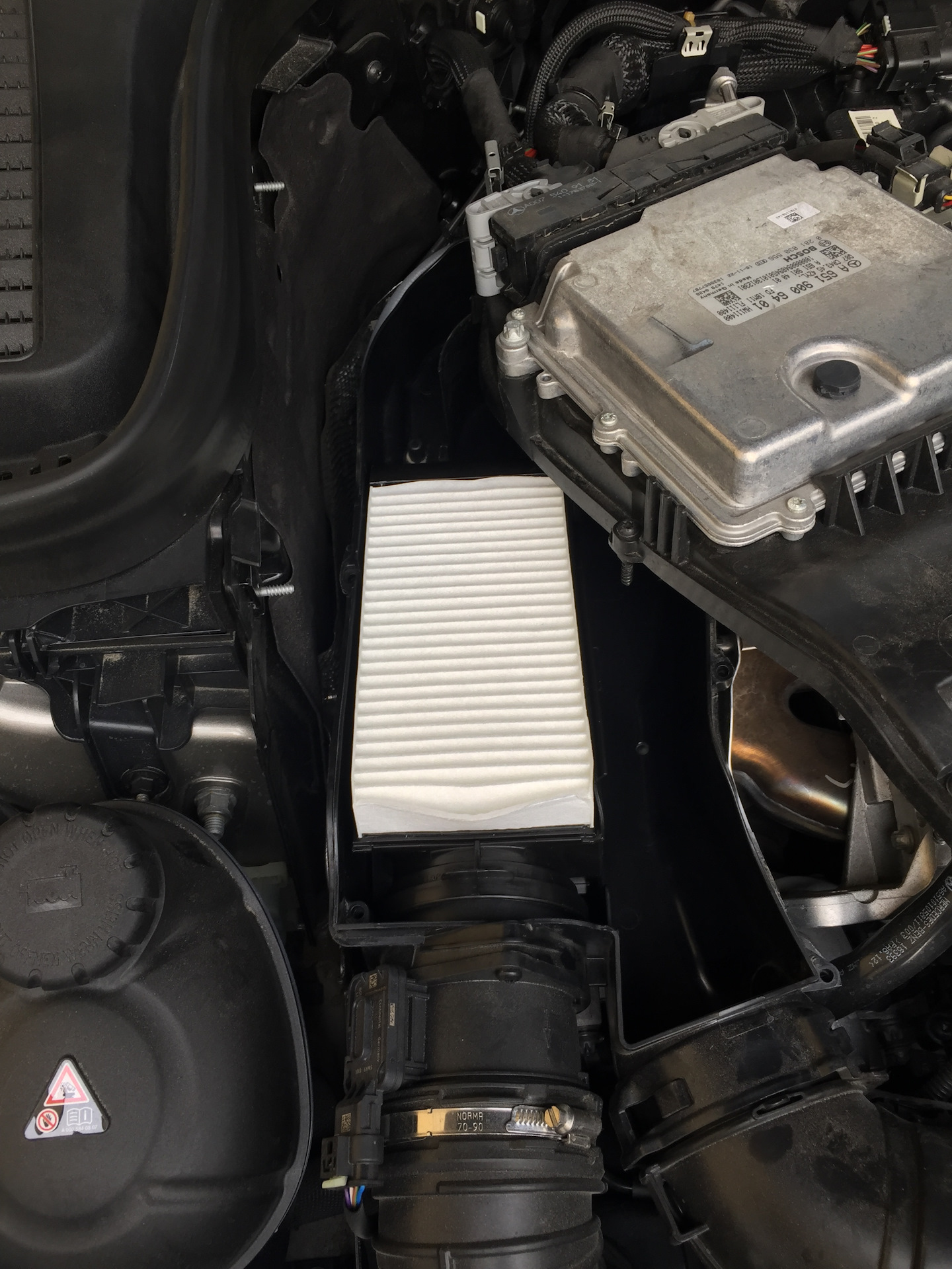 GLC и ТО A (код 505) — Mercedes-Benz GLC-Class (X253), 2,1 л, 2018 года ...