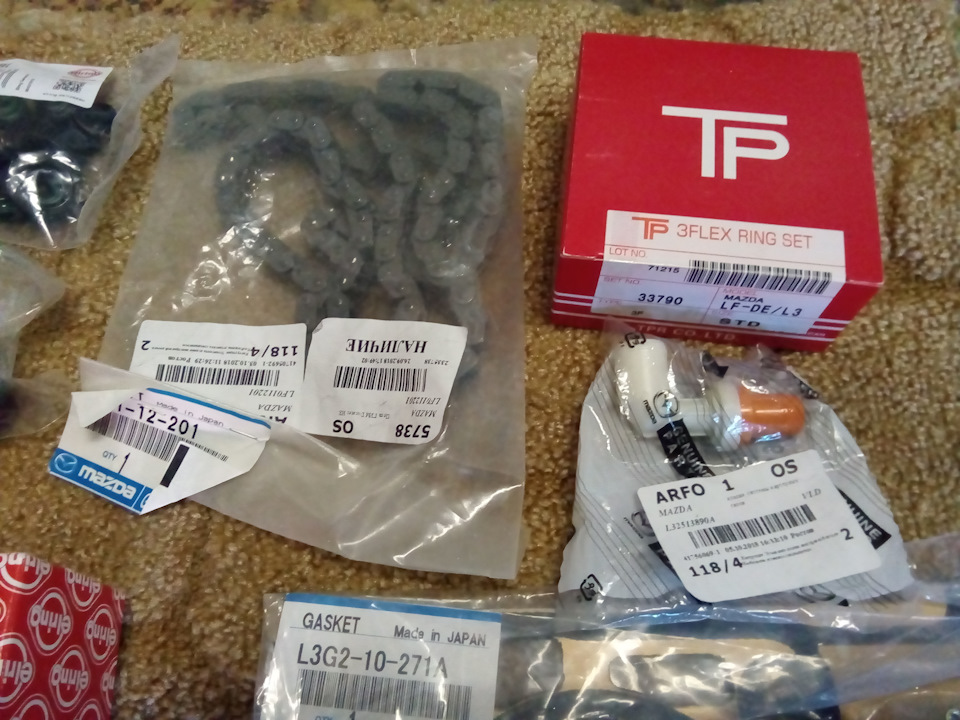 Запчастюли к возвращению двигла с "того света" — Mazda 6 (1G) GG, 2 л ...