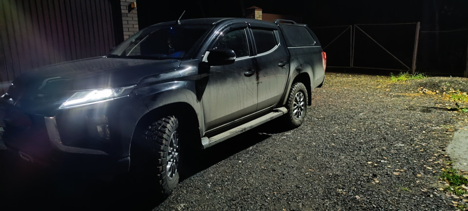 Новые летние тапки bfgoodrich 255/75/17 km2 — Mitsubishi L200 (5G), 2,4 ...