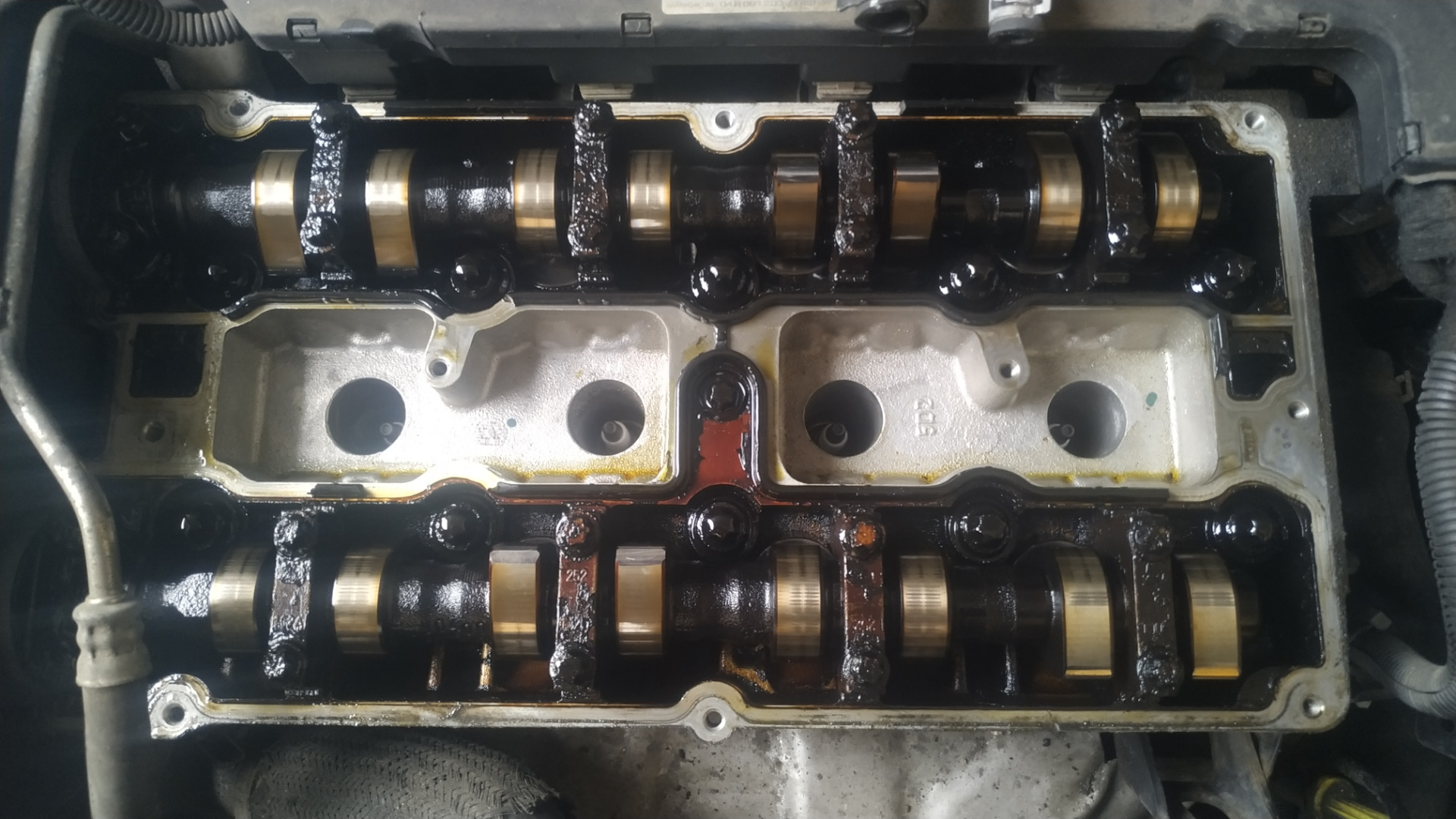 Нужна помощь зала или замена клапанной крышки. — Opel Zafira A, 1,8 л ...