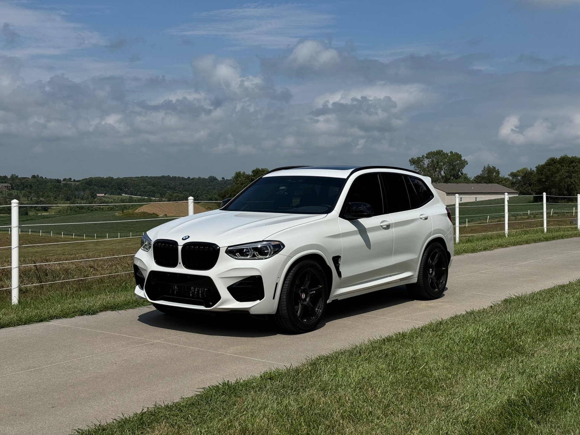 Новый вид. — BMW X3 M (F97), 3 л, 2020 года | колёсные диски | DRIVE2