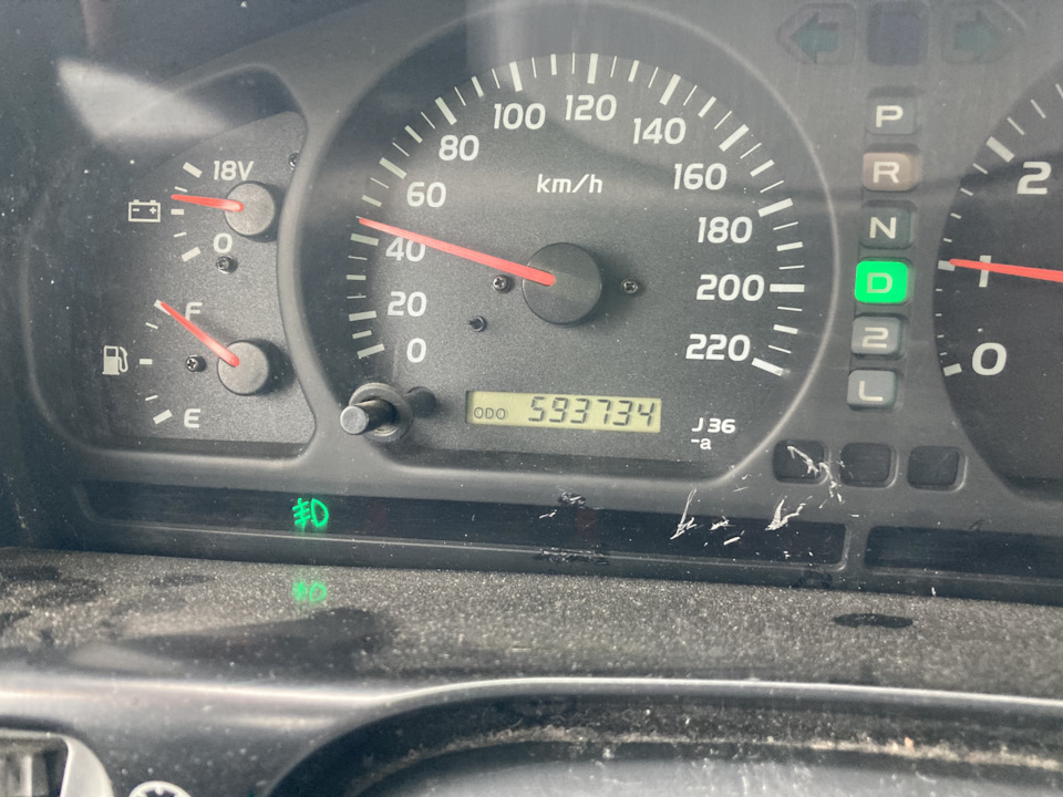 Масло двс, передняя подвеска — Toyota Land Cruiser 100, 4,7 л, 2000 ...