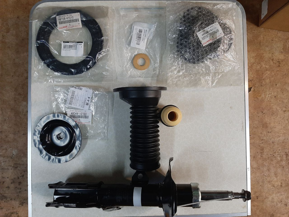 Ребилд подвески — Toyota Avensis II, 2 л, 2007 года | своими руками ...