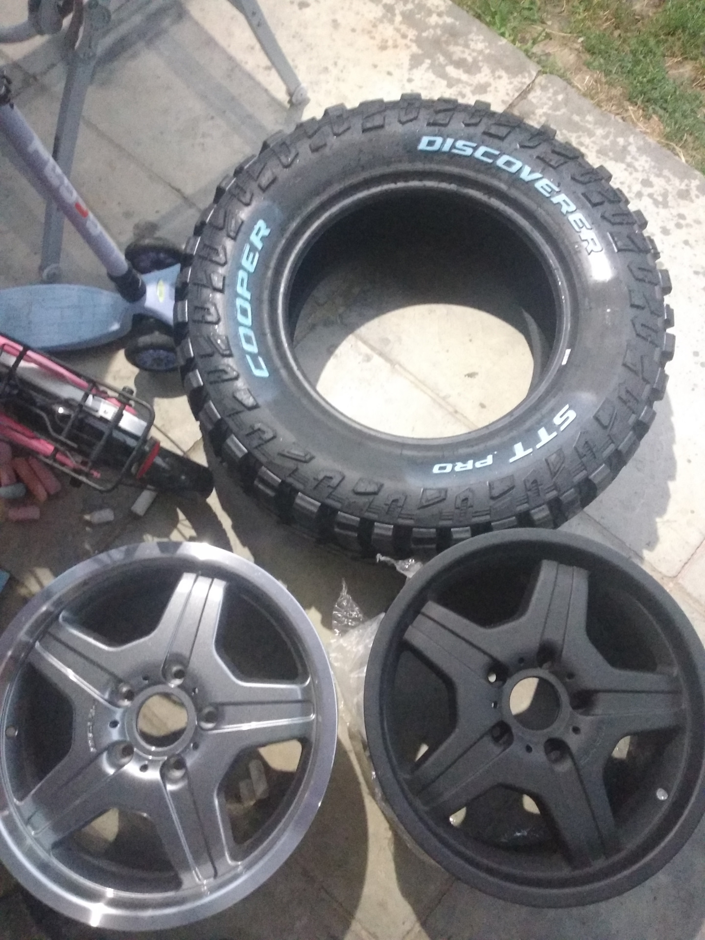 Cooper + AMG R18 — Mercedes-Benz G-Class (W460/W461), 2,9 л, 1985 года ...