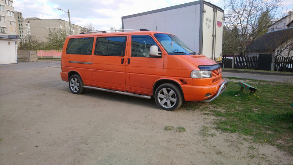 Наконец-то переобулся. 225/50 r17 — Volkswagen Transporter T4, 2,5 л ...