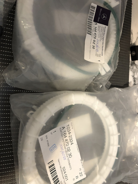 A1644700230 Комплект креплений насоса топливного. Mercedes | Запчасти ...