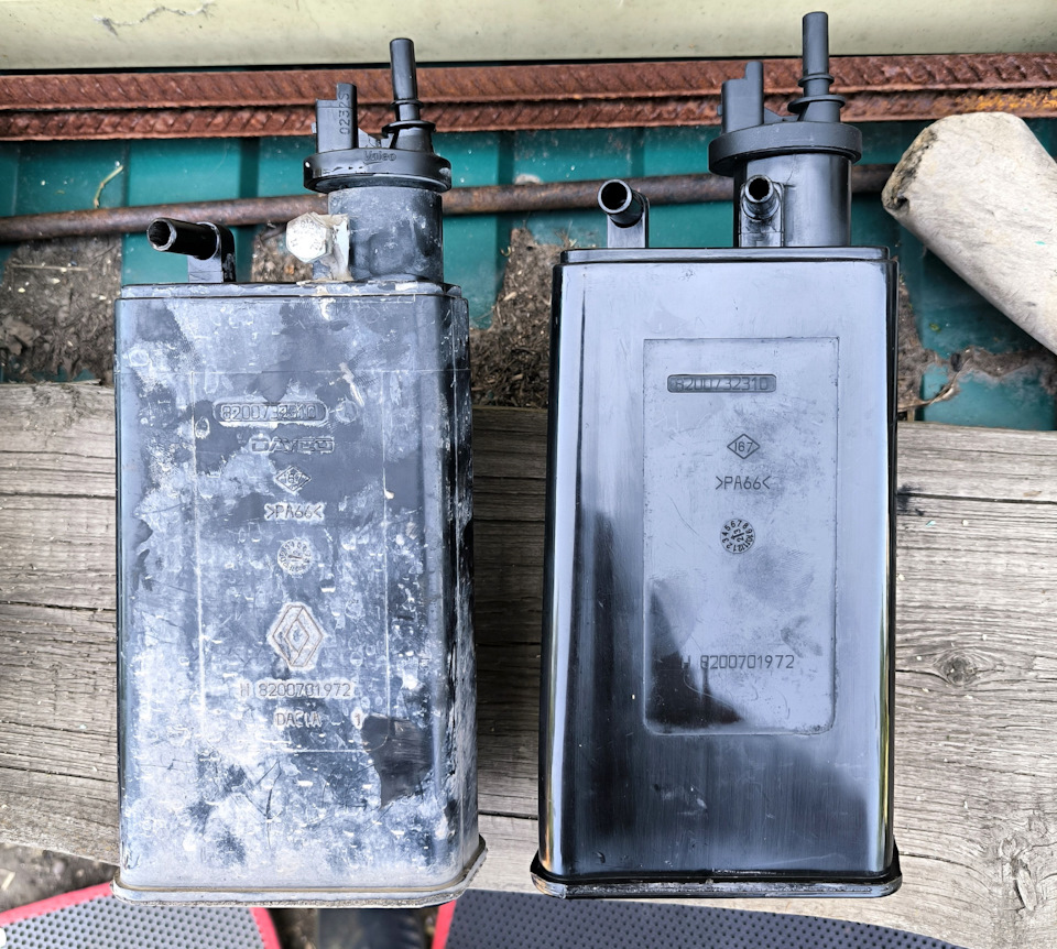 Замена повреждённого абсорбера топливных паров на дешёвый с ...