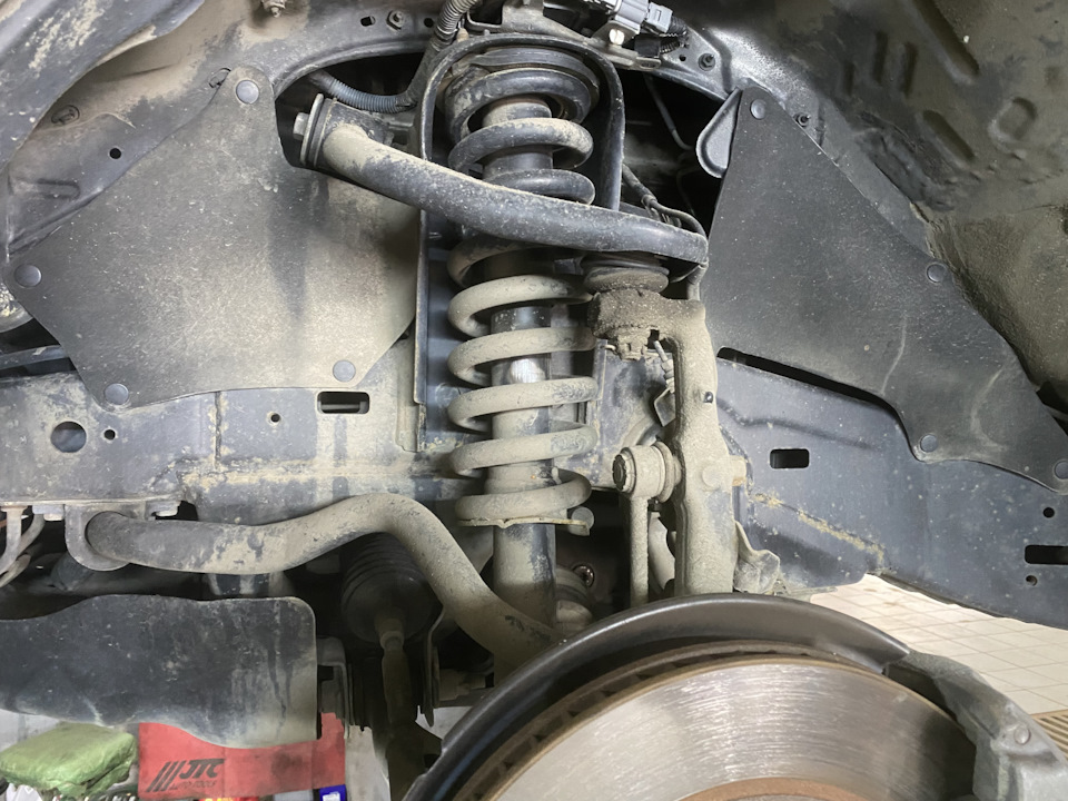 Ходовая — Lexus GX (UZJ120), 4,7 л, 2008 года | визит на сервис | DRIVE2