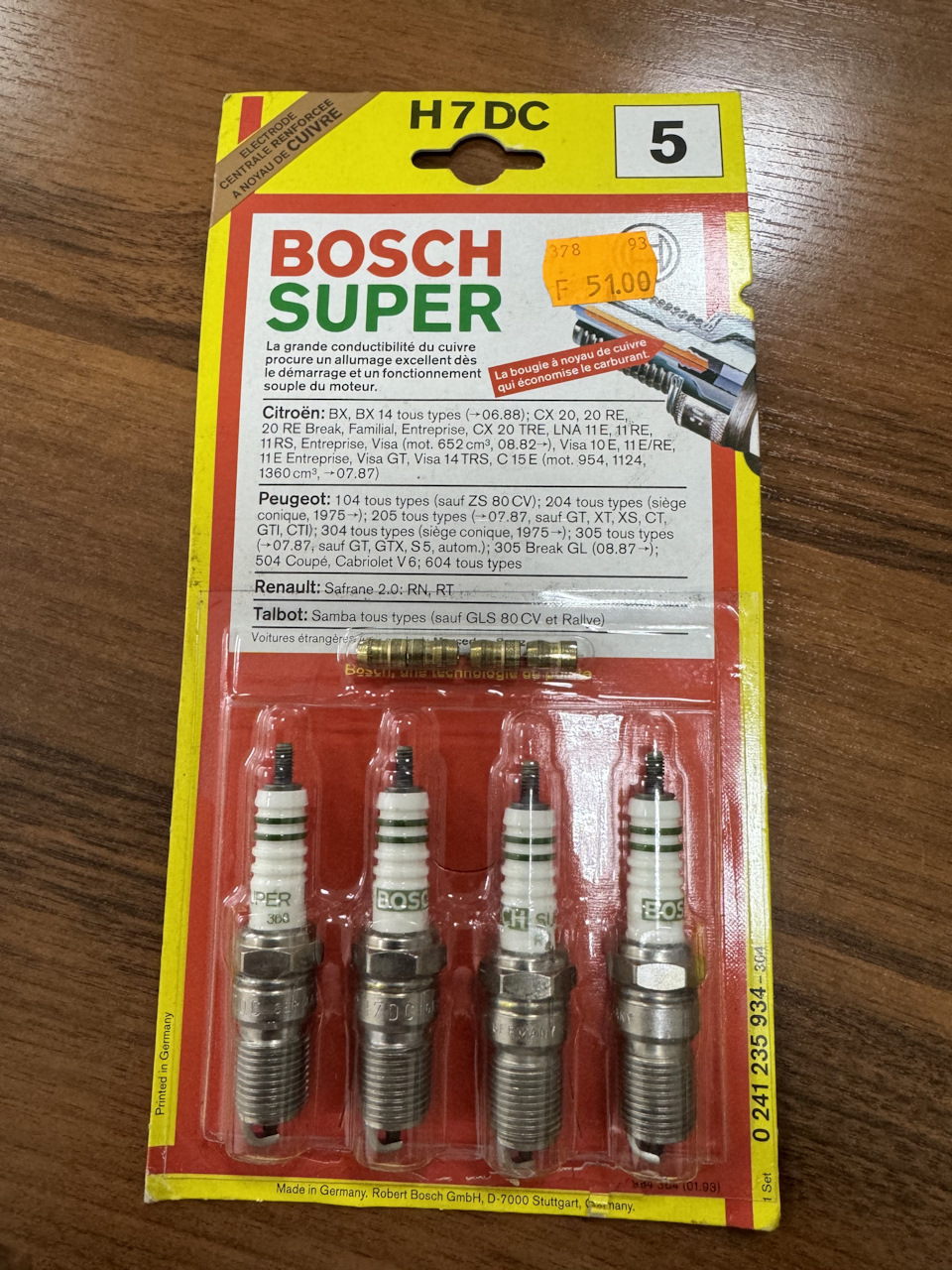 №22. Свечи. — Mercedes-Benz W123, 2 л, 1977 года | аксессуары | DRIVE2